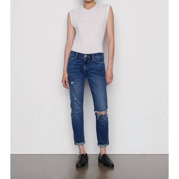 Frame Denim | Jeans | New Frame Le Garon Boyfriend Jean In Eaton | Poshmark